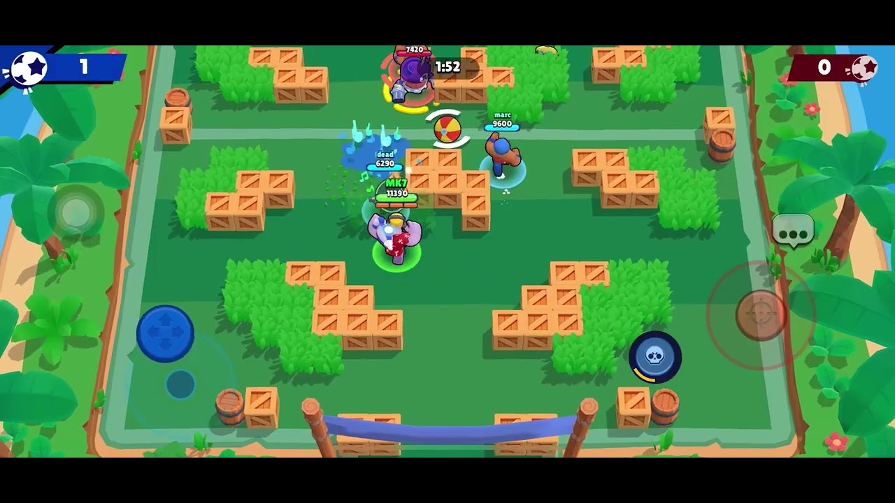Brawl foot sur brawl stars - YouTube