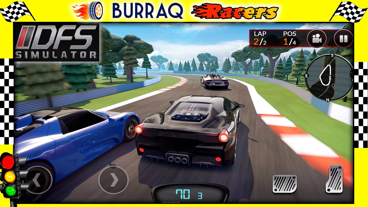 Drive for Speed Game #2 | DFS Simulator White Car Random Mode | Cars ...