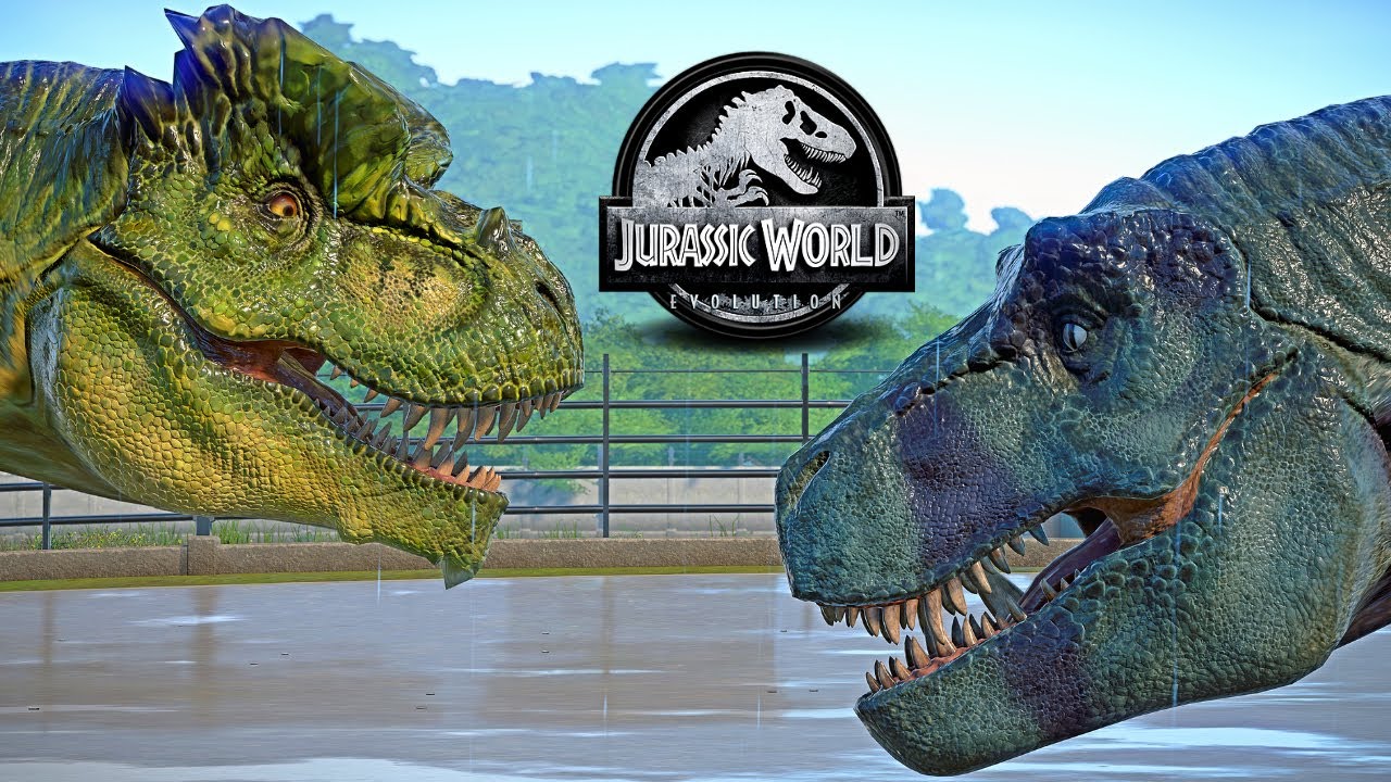 NEW Skin Tyrannolophosaur vs Fang Edition T-REX Dinosaurs Fight 🌍 ...