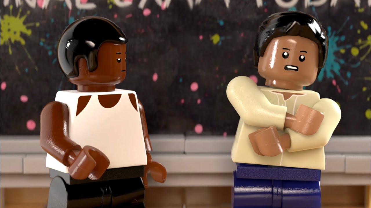 Troy and Abed and Han Solo - Lego Recreation - YouTube