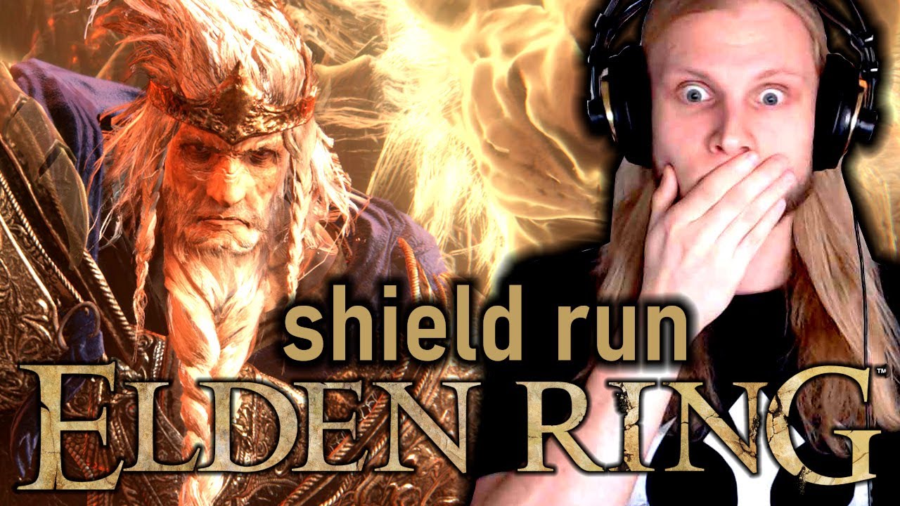 SHIELD RUN: GODFREY & HOARAH LOUX | ELDEN RING #32 (challenge gameplay ...