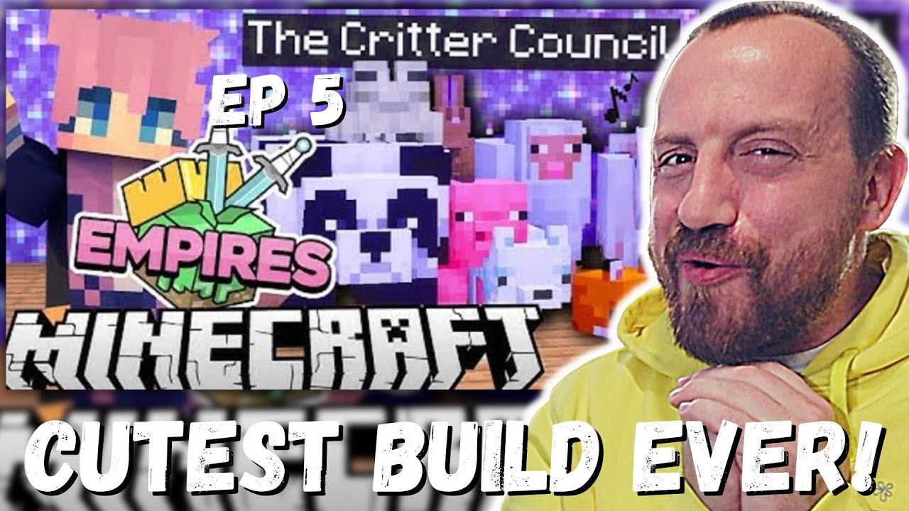 CUTEST BUILD EVER! LDShadowLady The Critter Council | Ep. 5 | Minecraft ...