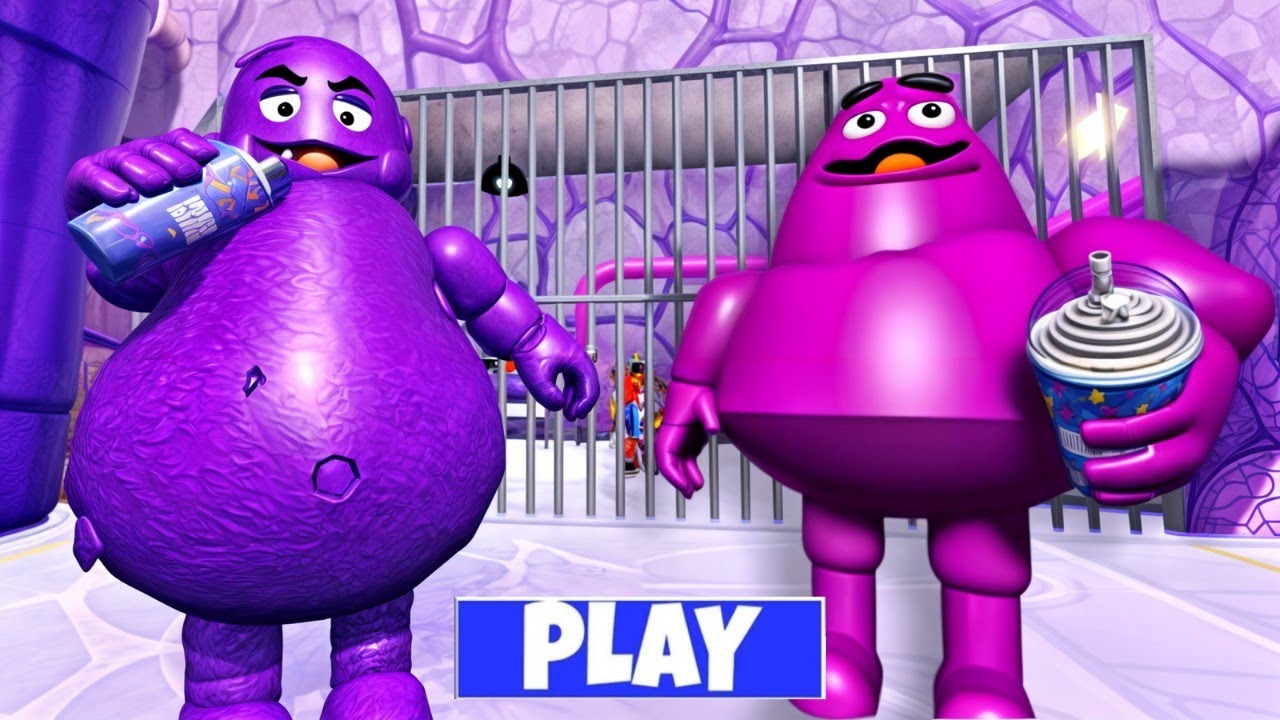 Roblox NEW GRIMACE VS OLD GRIMACE BARRY'S PRISON RUN! (Obby) - YouTube