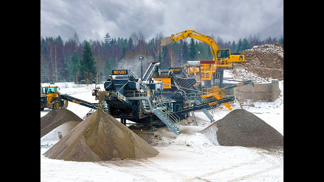 FABO | MCK-115 Portable Hard Stone Crusher Plant Jaw Crusher and Cone ...
