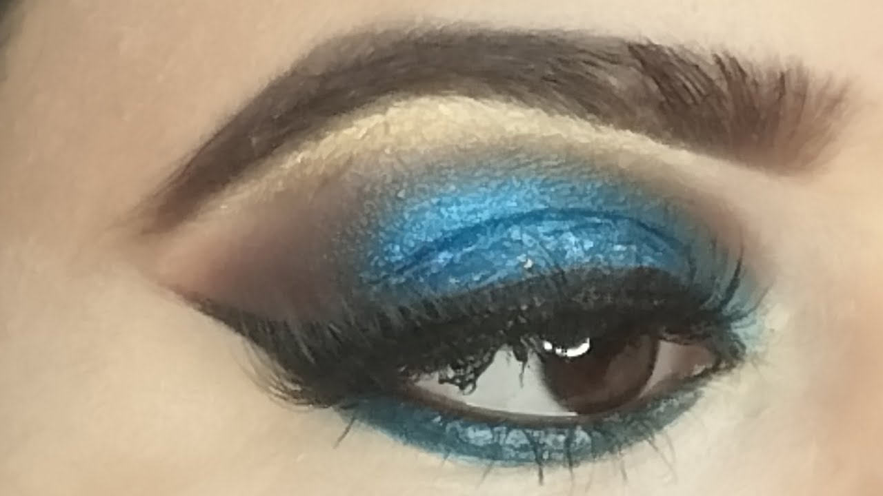 blue eye makeup tutorial | simple blue eye makeup | 2024 blue eye ...
