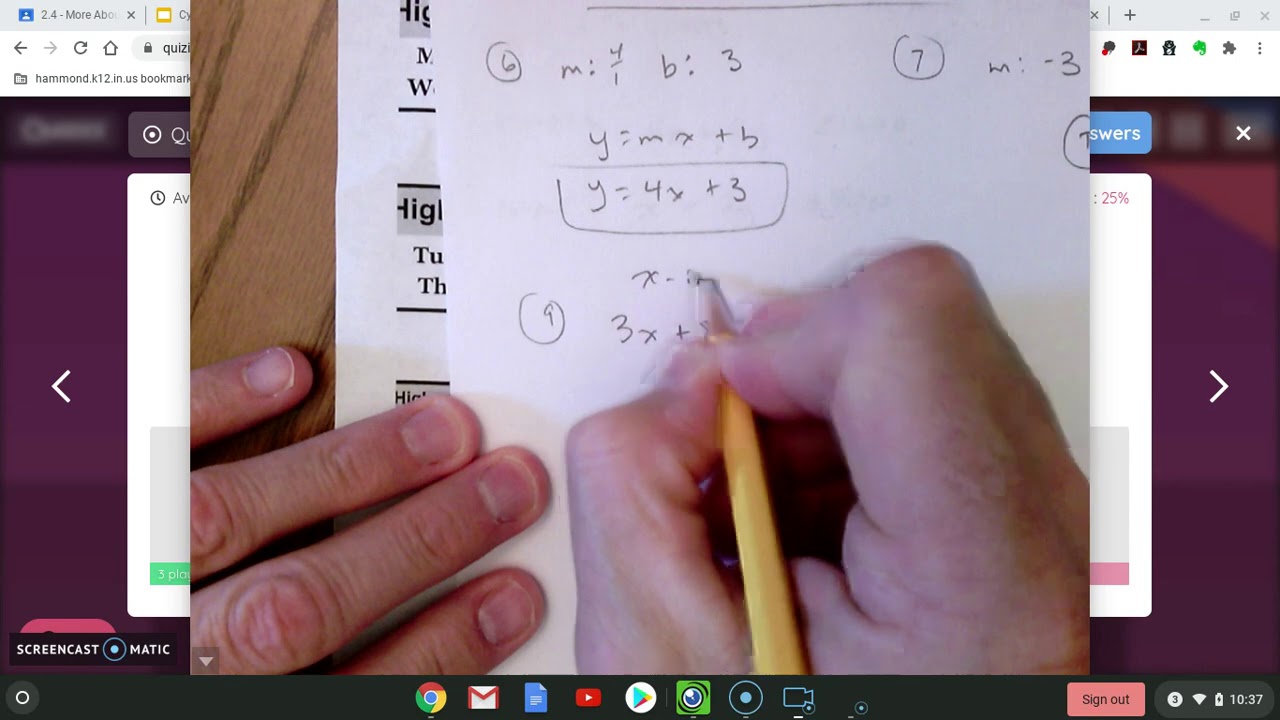 2-4 More Linear Equations - YouTube