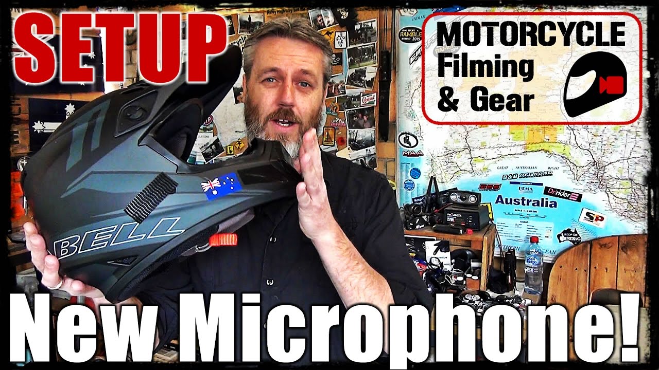 Motorcycle Microphone Setup in New Helmet - MFG Ep.6 - YouTube
