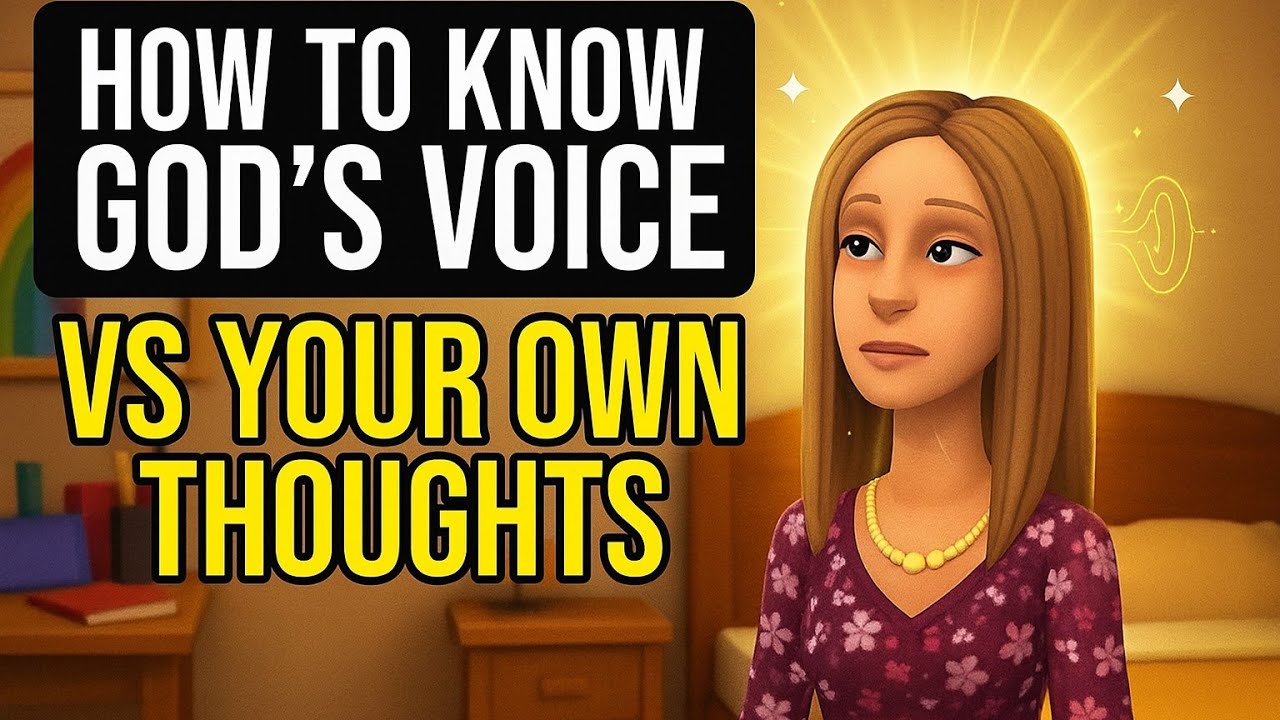 🔊 HOW TO KNOW GOD’S VOICE VS YOUR OWN THOUGHTS 🤍 - YouTube