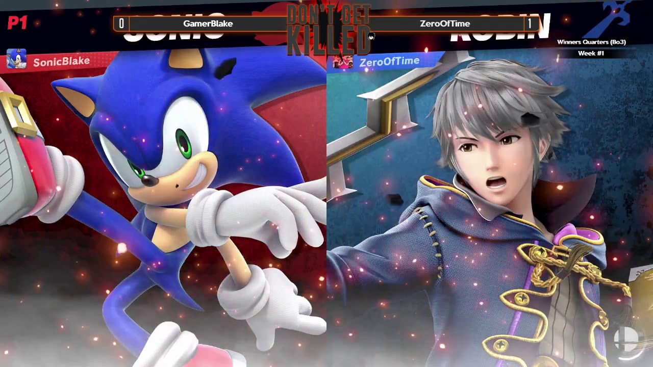 DGK #1 | ZeroOfTime (Robin) vs GamerBlake (Sonic) Smash Ultimate Winner ...