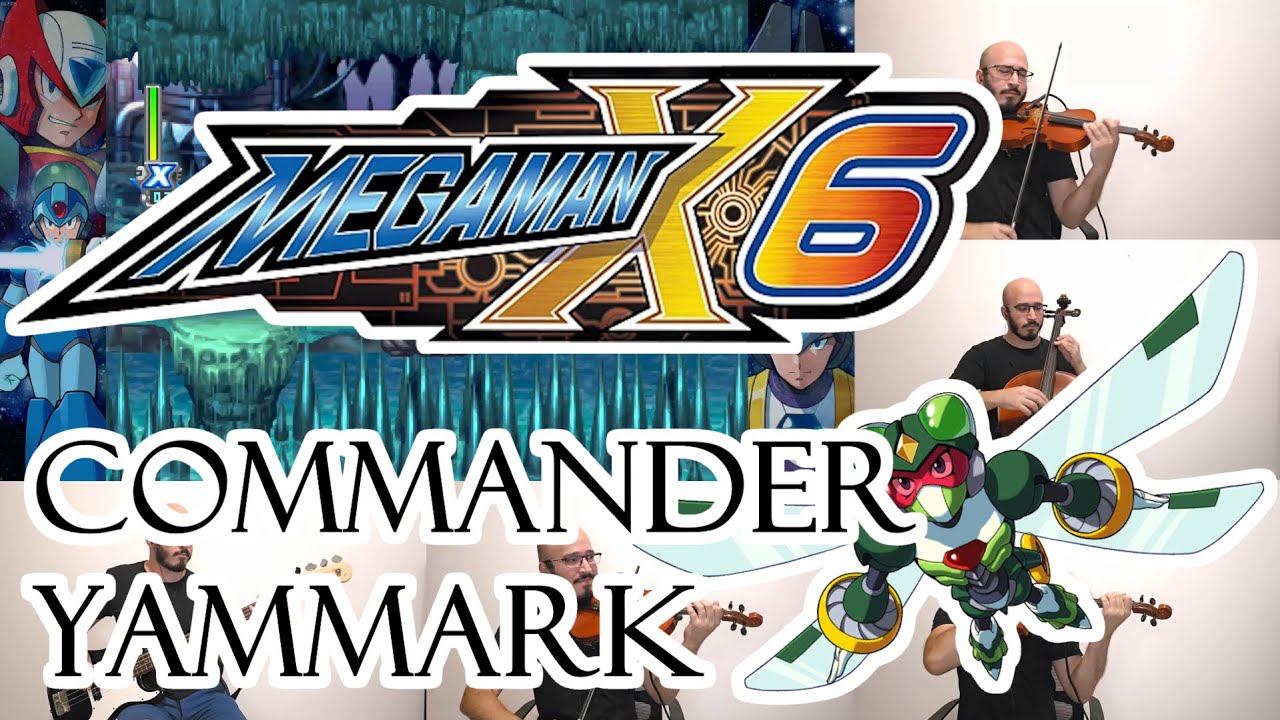 Megaman X6 - Commander Yammark strings cover - YouTube