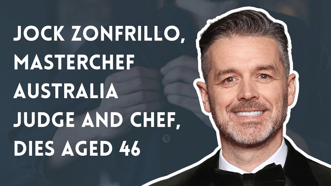 Jock Zonfrillo, MasterChef Australia judge and chef, dies aged 46 - YouTube