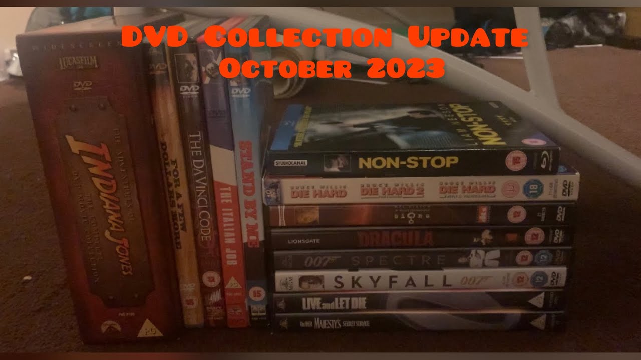 DVD Collection Update - October 2023 - YouTube