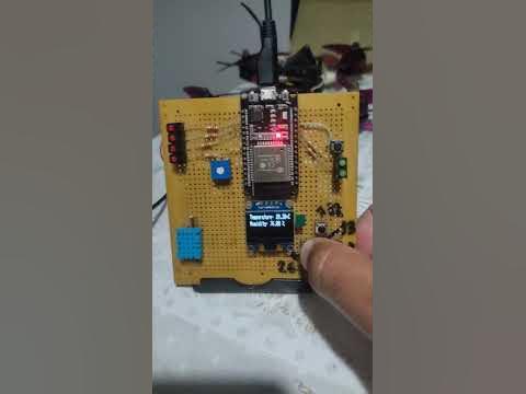 PROJETO IHM ESP32 PARTE 4!!!! #hobby #dht11 #esp32 #arduino #eletronica - YouTube