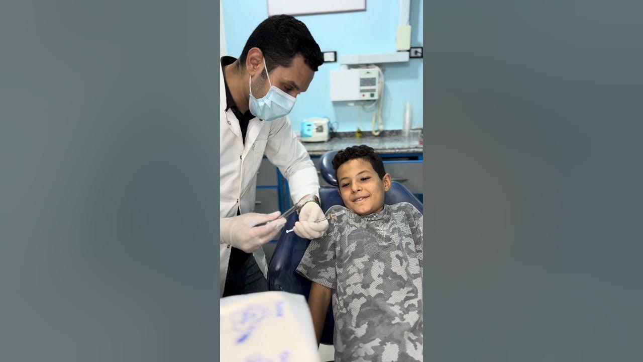 كان خايف ياخد حقنة البنج شاهد للنهاية Extraction Of Deciduous Teeth Drabdullahsultan