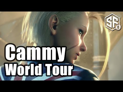 🇬🇧 Cammy Cutscenes In World Tour ~ Street Fighter 6