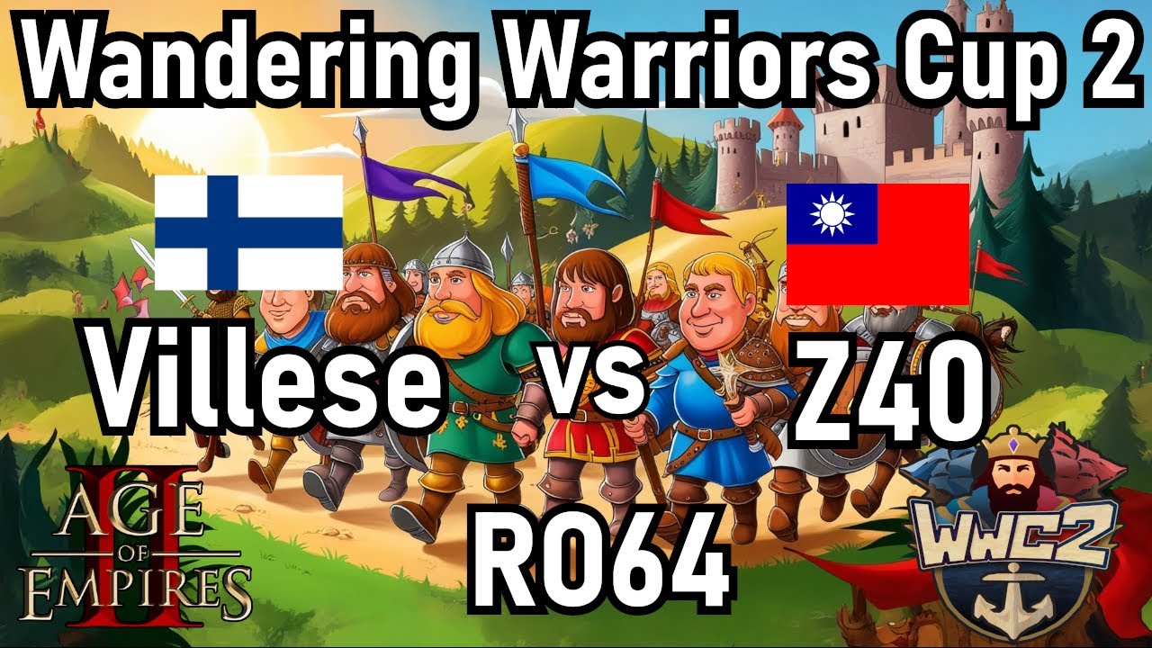 Villese - Z40, Wandering Warriors Cup 2 RO64 - YouTube