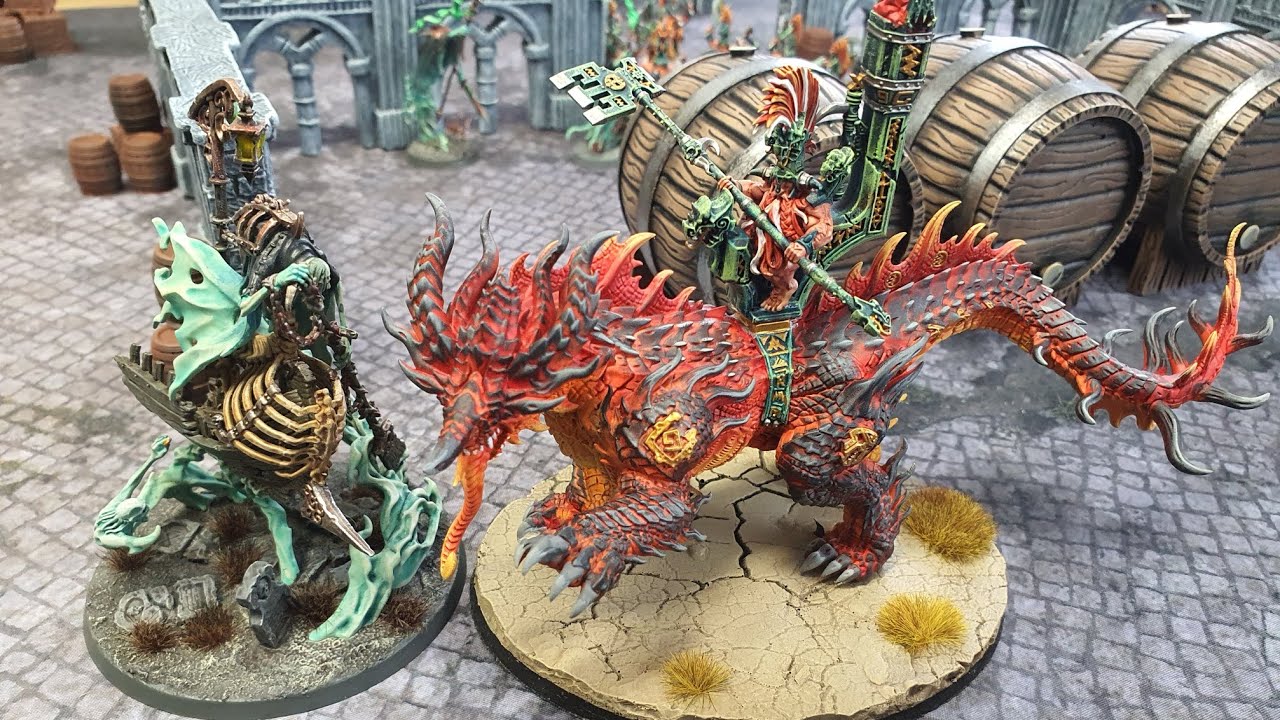 Nighthaunt vs Fyreslayers: AoS Battle Report - Fate of the Forge Fires ...