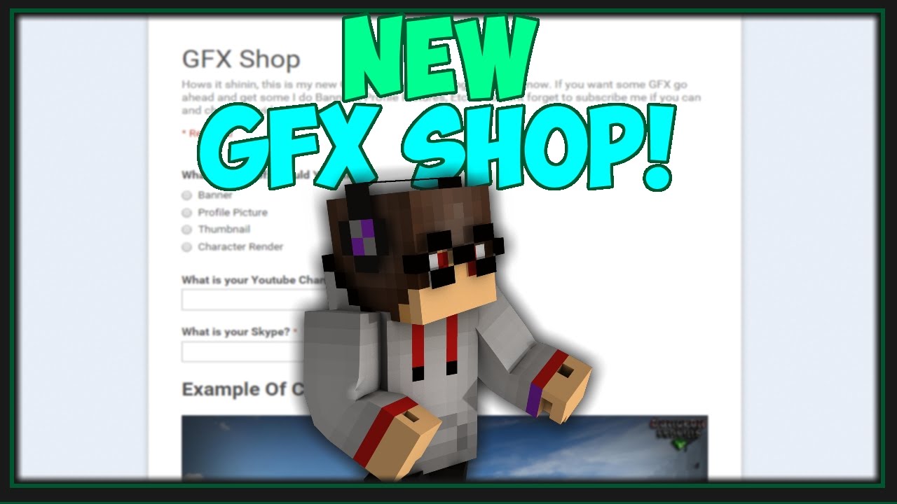 Grand Opening Of Gfx Shop And Gfx Channel! - YouTube