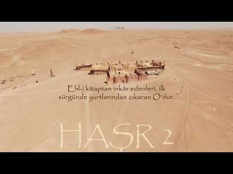 Haşr 2 Allah (O’nun azabı), onlara beklemedikleri yerden geliverdi