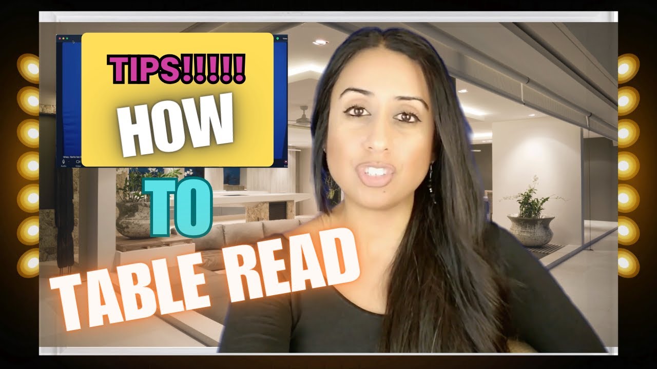 How To Table read - YouTube