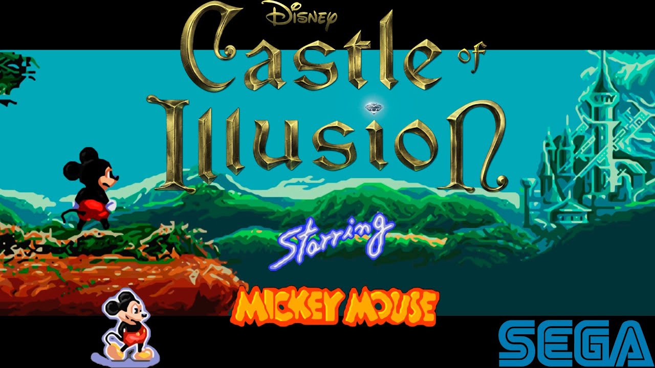 Castle of Illusion Starring Mickey Mouse walkthrough (Sega Mega Drive ...
