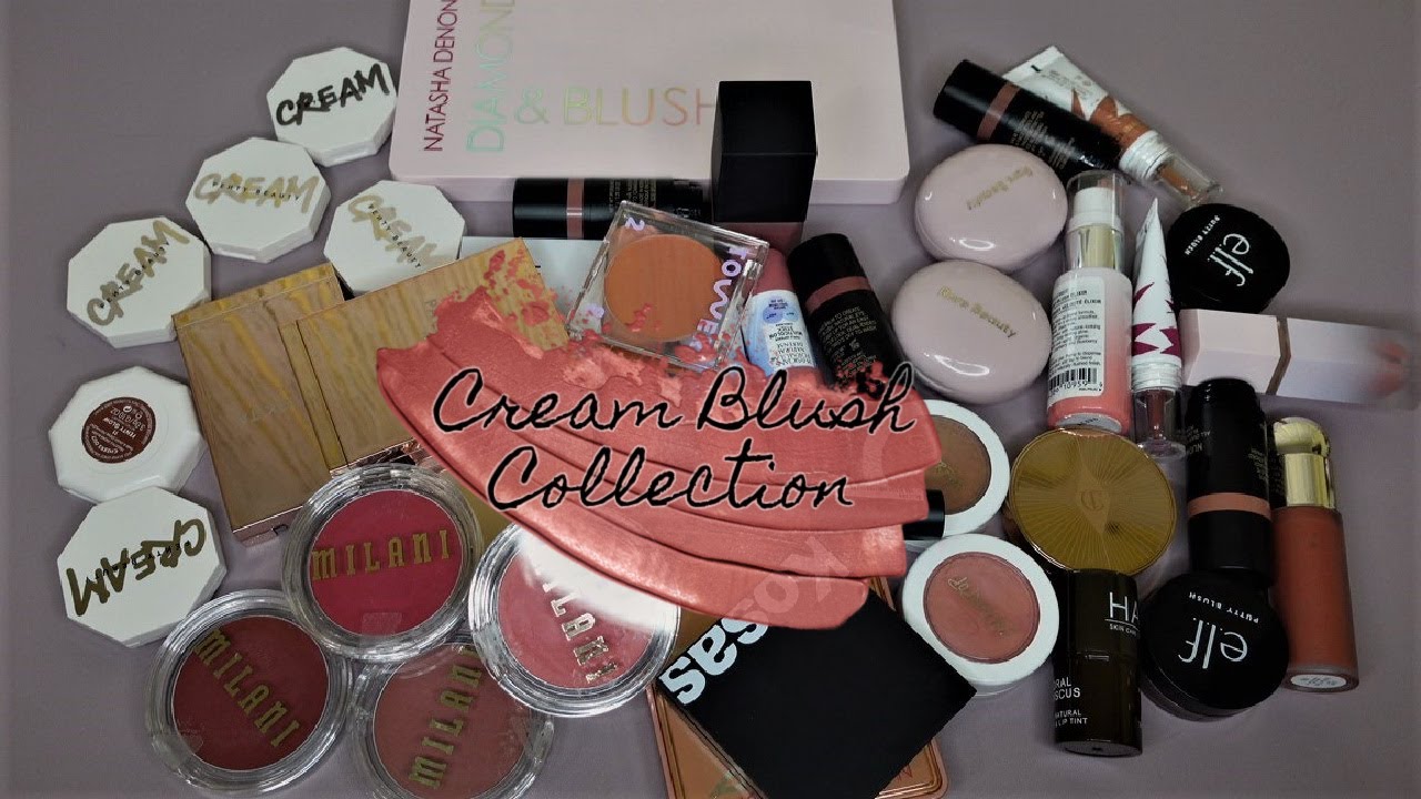 CREAM BLUSH COLLECTION & SWATCHES - 2021 - YouTube