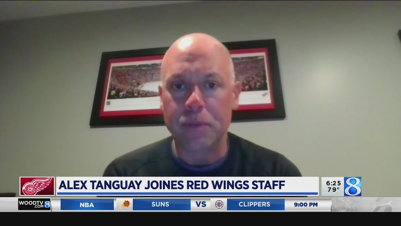 Detroit Red Wings hire Alex Tanguay as assistant coach - YouTube