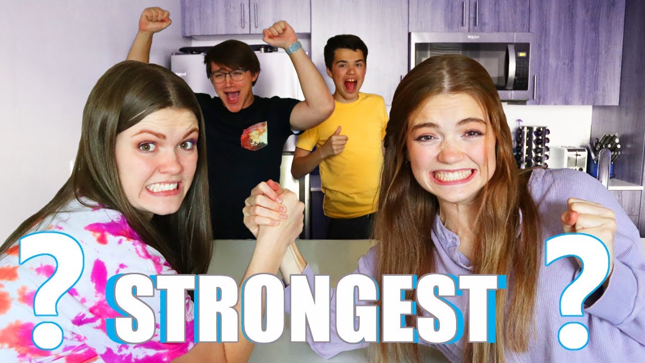 Who's The STRONGEST ARM WRESTLER Challenge! - YouTube