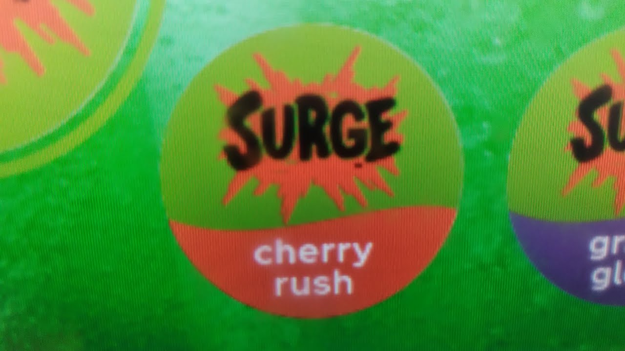 Surge Cherry Rush Pop Review & Taste Test Burger King Exclusive 2022 ...