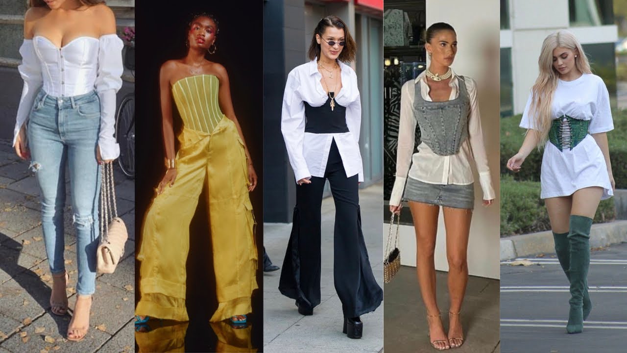 CORSET OUTFIT IDEAS || HOW TO STYLE YOUR CORSET || CORSET STYLE DRESS ...