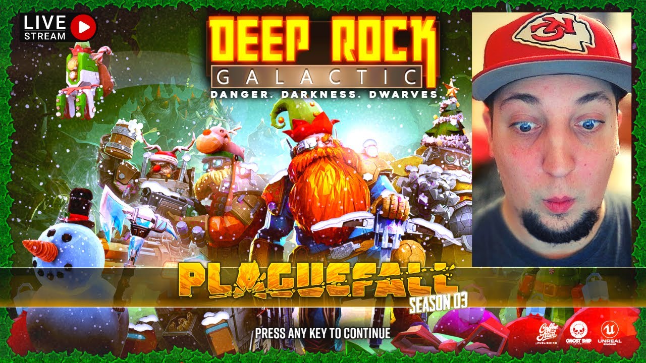Deep Rock Galactic LIVE | Rocking Around the Christmas Event of 2022 ...
