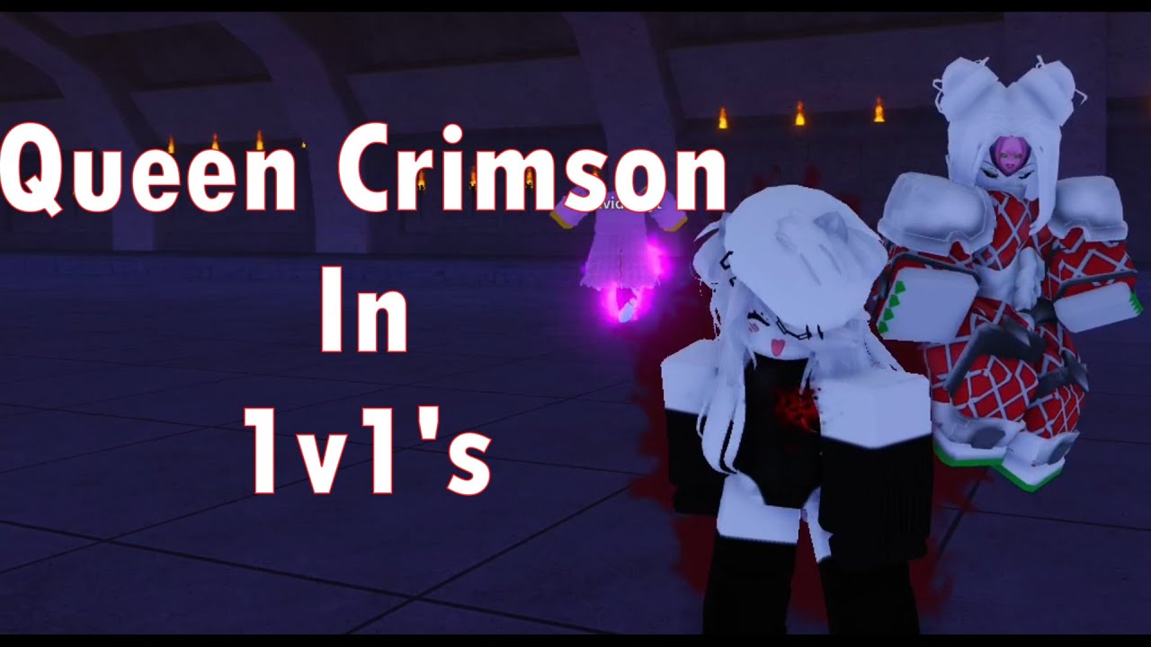 [YBA] Queen Crimson DOMINATES 1V1'S - YouTube