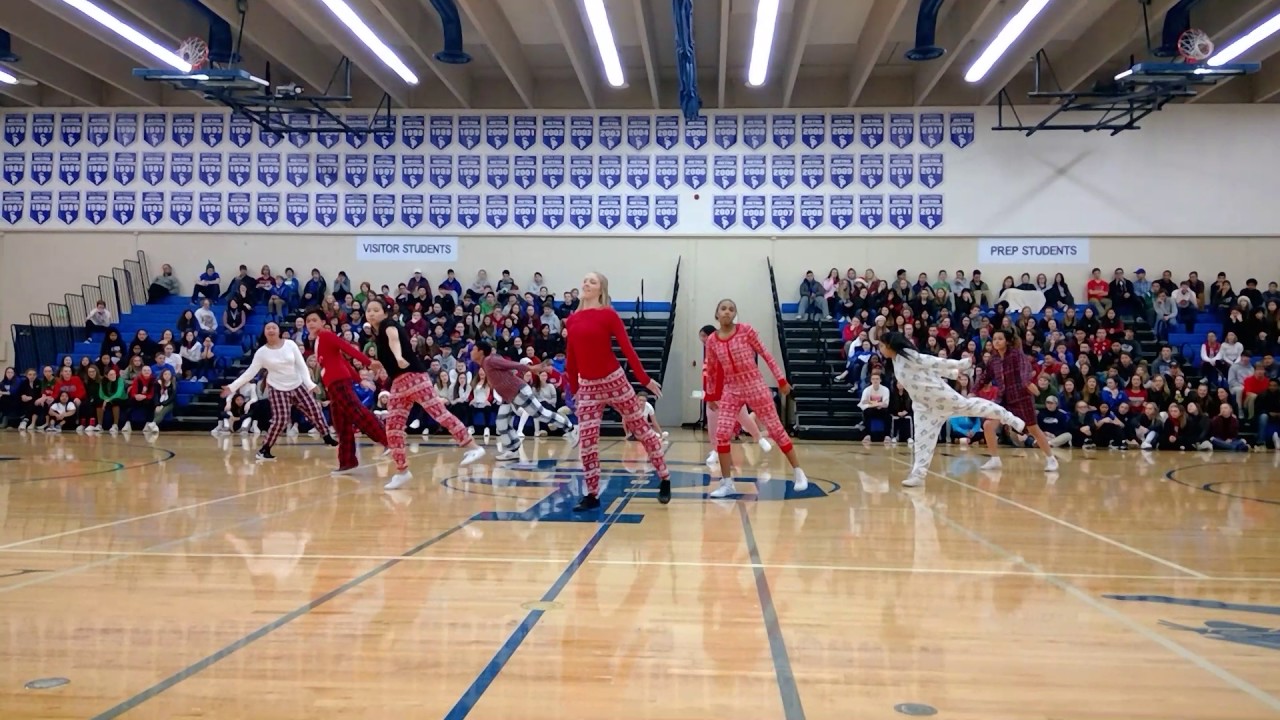 Seattle Prep PULSE Christmas Assembly 2016 (Front View) - YouTube