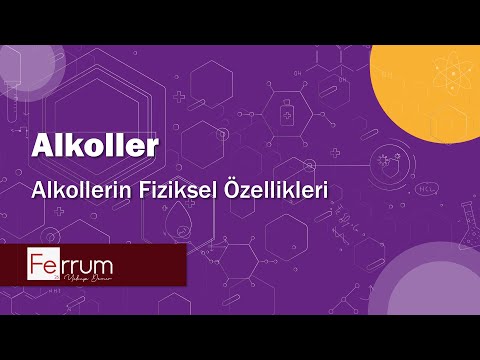 Alkollerin Fiziksel Özellikleri - Alkoller | Fonksiyonel Gruplar