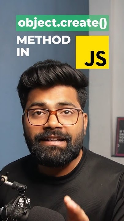 Object.create() Method in JavaScript 🔥 #coding #javascriptcoding - YouTube