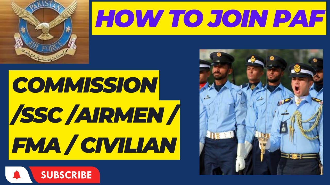 How to join PAF | Commission | SSC | EDUCATION INSTRUCTOR | AIRMEN ...