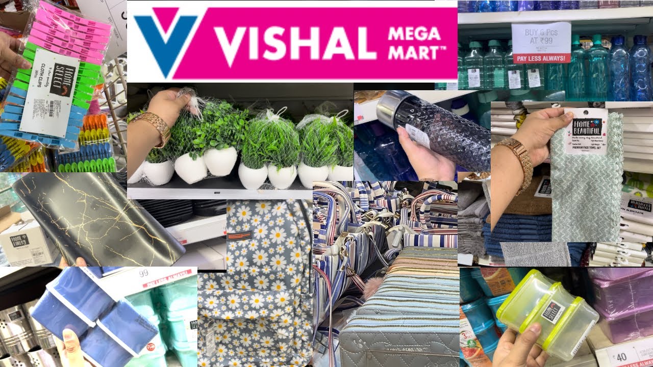 Vishal mega mart store tour || less price || all new offers starting at ...