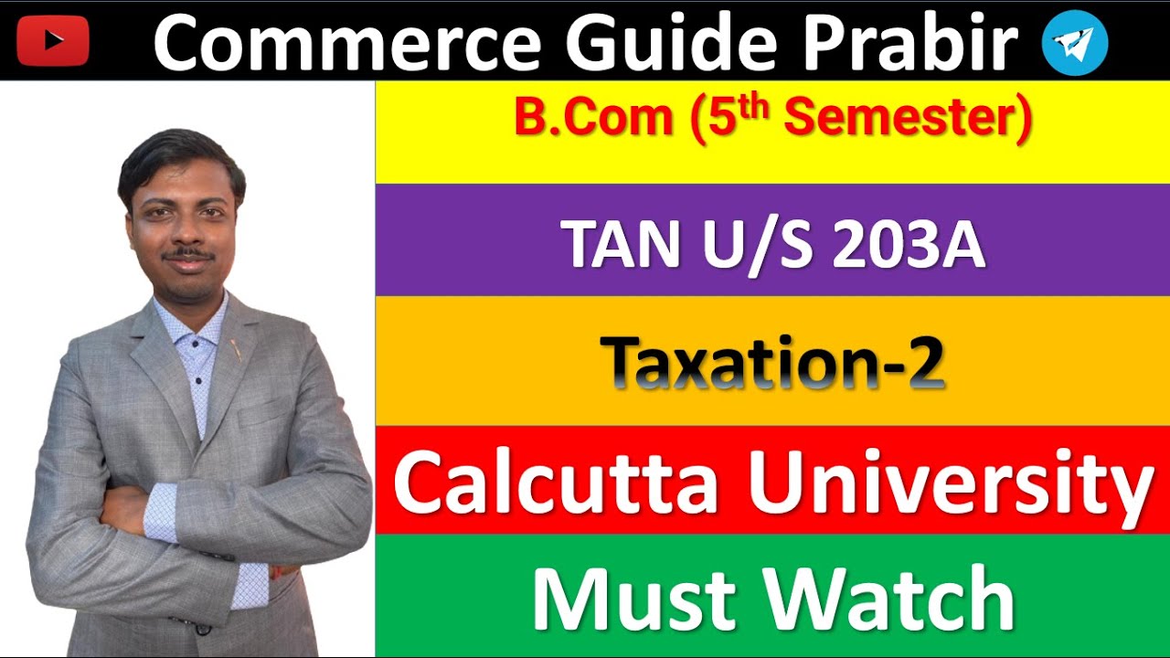 Lec 4 What Is TAN No Why TAN No Is Required Compliance After