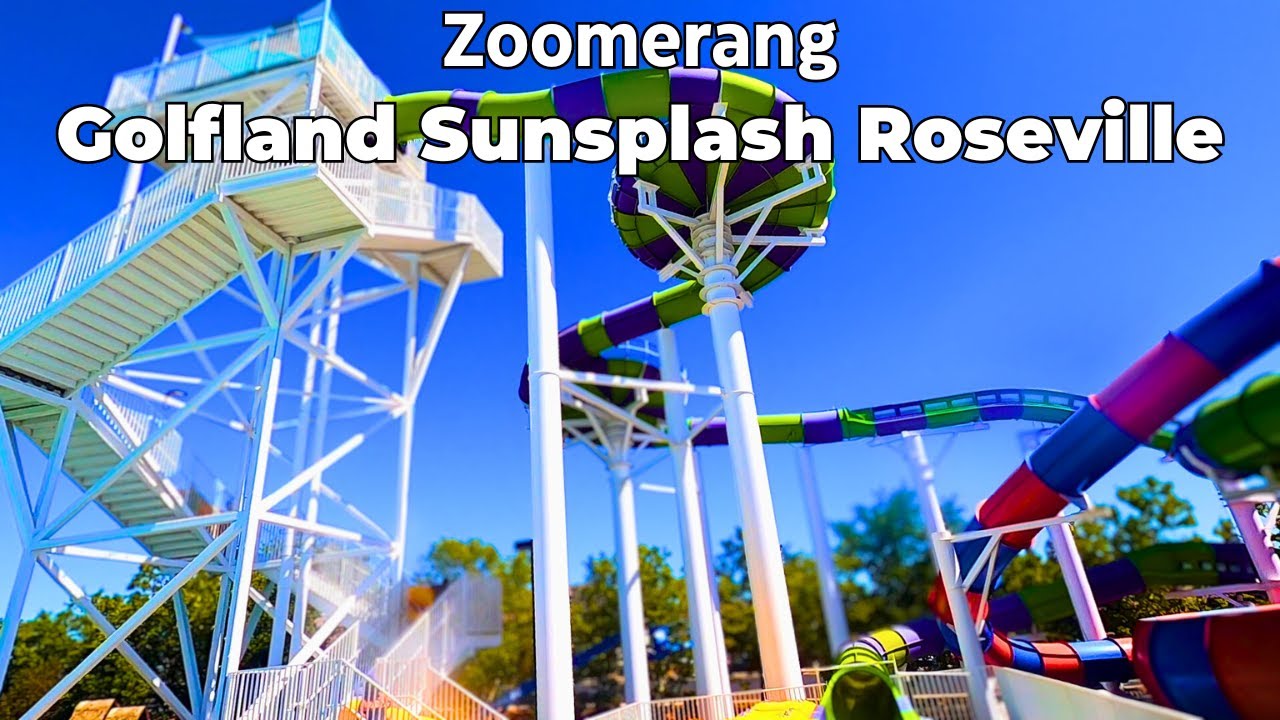 Zoomerang at Golfland Sunsplash Roseville POV - YouTube
