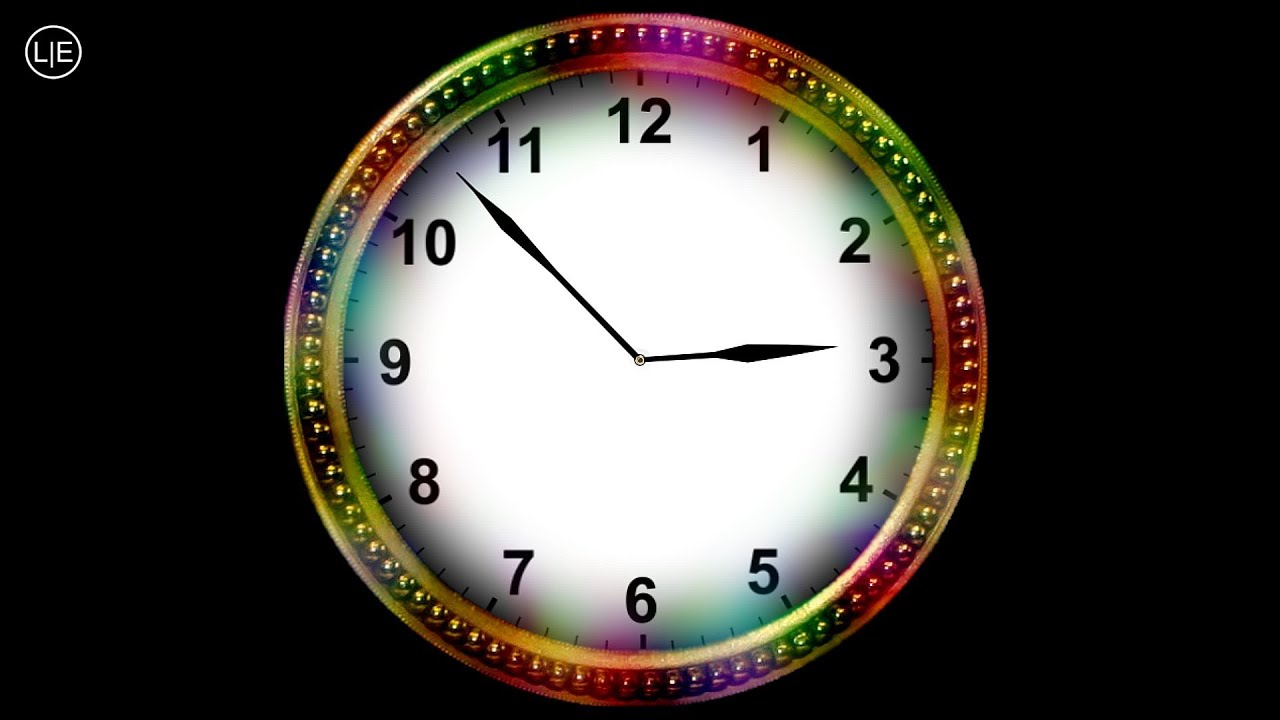 Clock Countdown 120 sec - 12h (v 56b) 2min speed - with sound effect ...