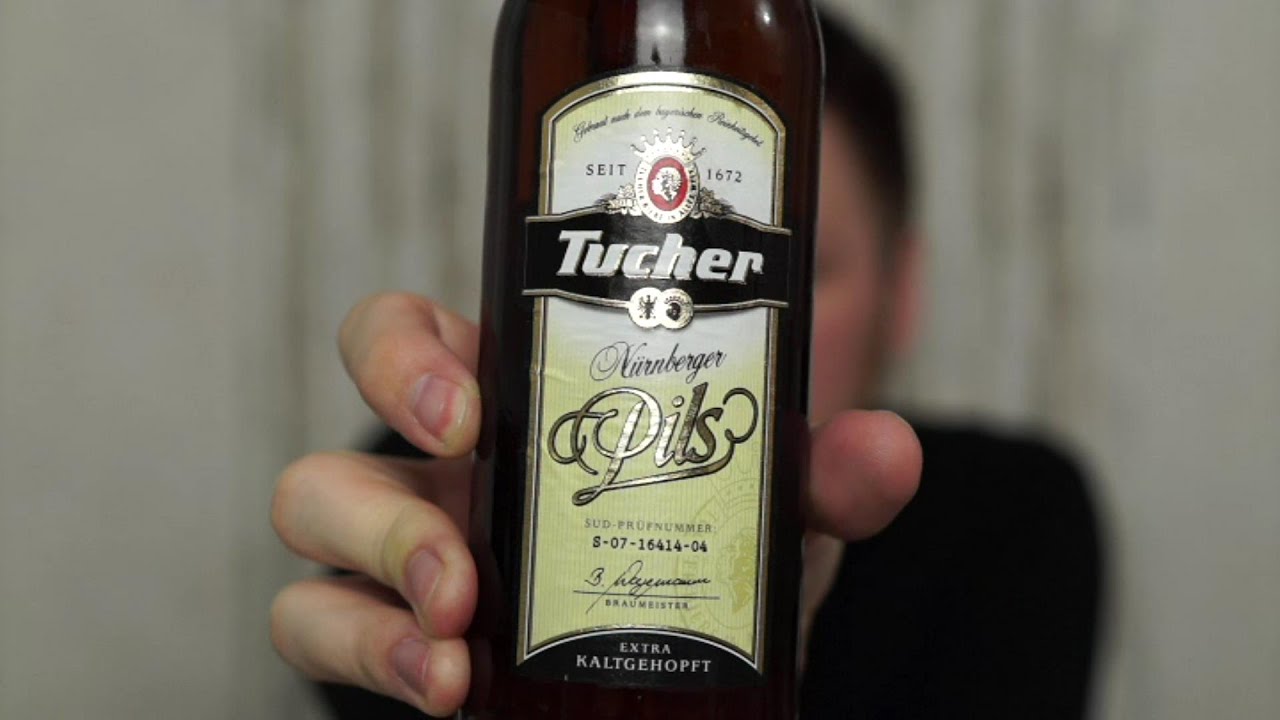 Bier um Vier #108 - Tucher Nürnberger Pils - YouTube