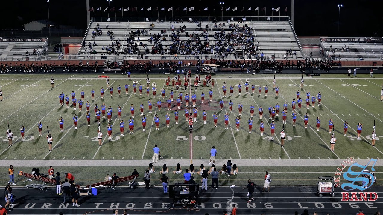 Skyline Raider Band - Halftime Show - Cedar Hill HS vs Skyline HS ...