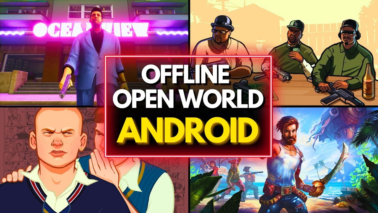 Top 40 Best Offline Open World Games For Android 2024 - YouTube