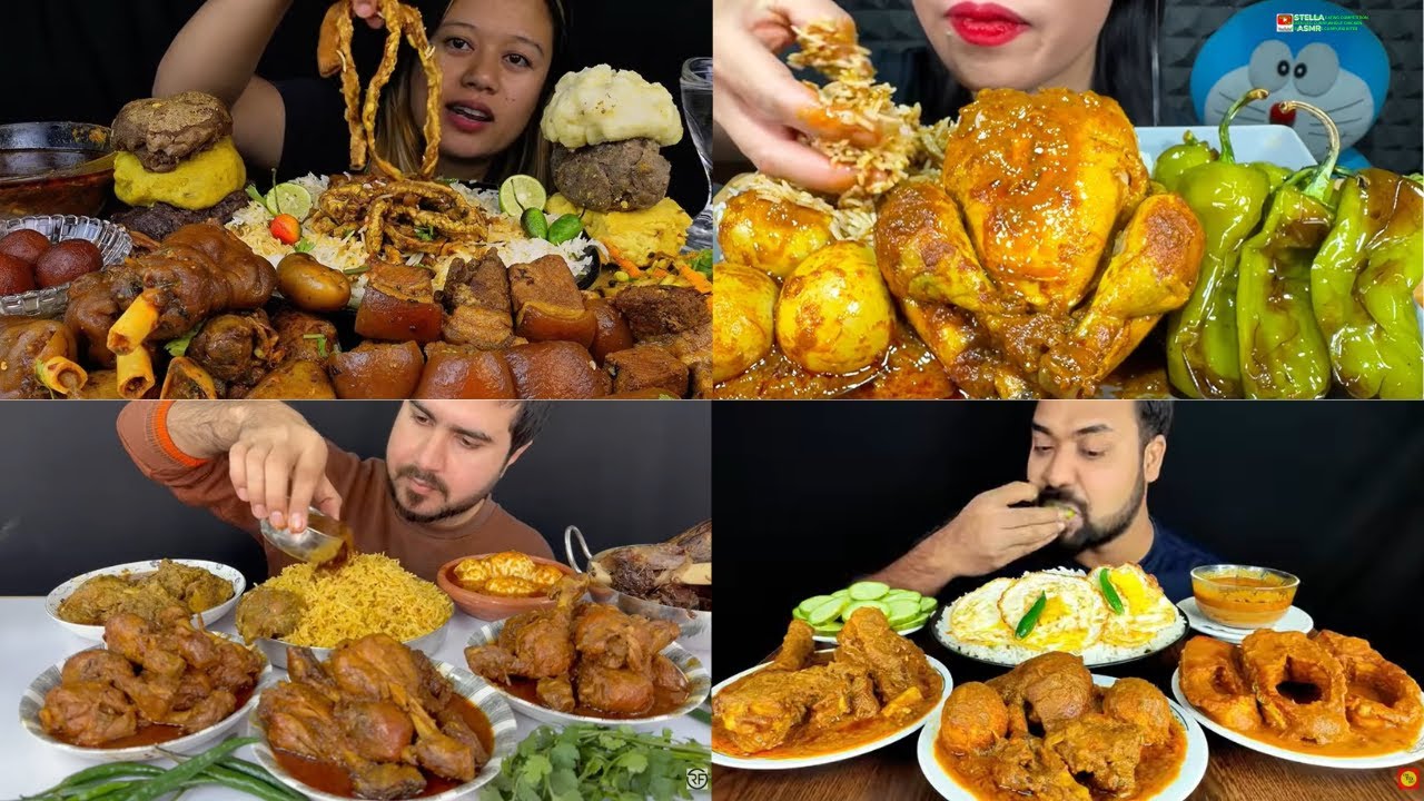 SPICY MUTTON CURRY EATING COMPETITION,CHICKEN LEG CURRY,WHOLE CHICKEN ...