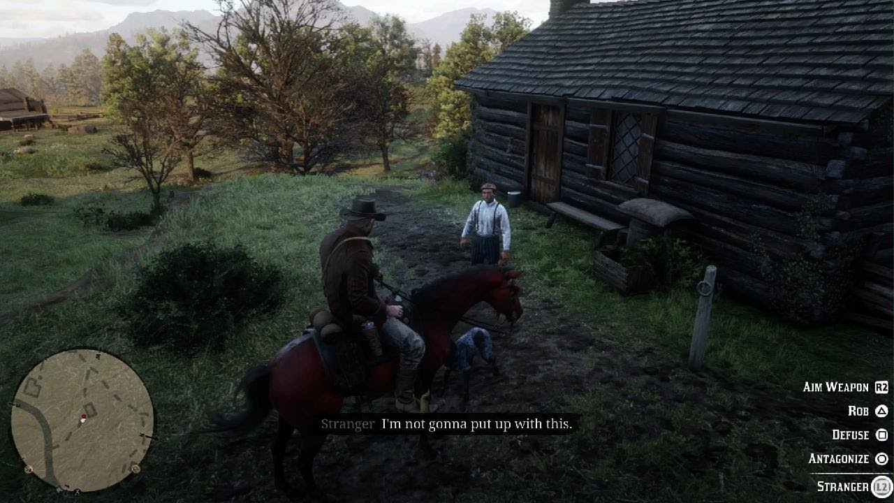 Rdr2 brave npc - YouTube