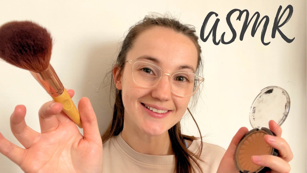 ASMR Doing Your Makeup Roleplay🌻 (Gently Whispered, Personal Attention & Face Touching) - YouTube