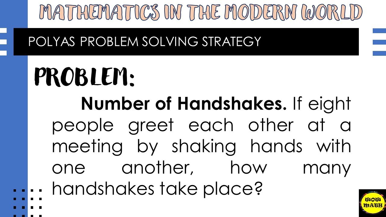 Number Of Handshakes Youtube