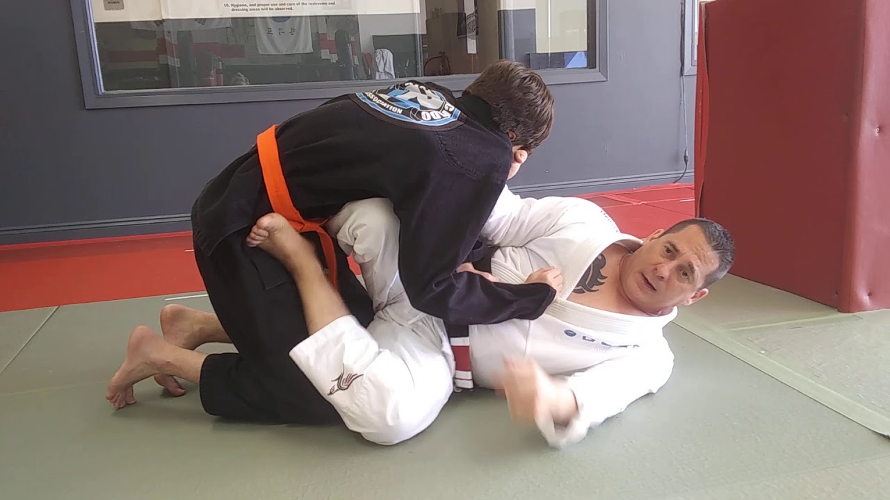 The Dojang New Orleans, Bjj, Scissors Sweep - YouTube