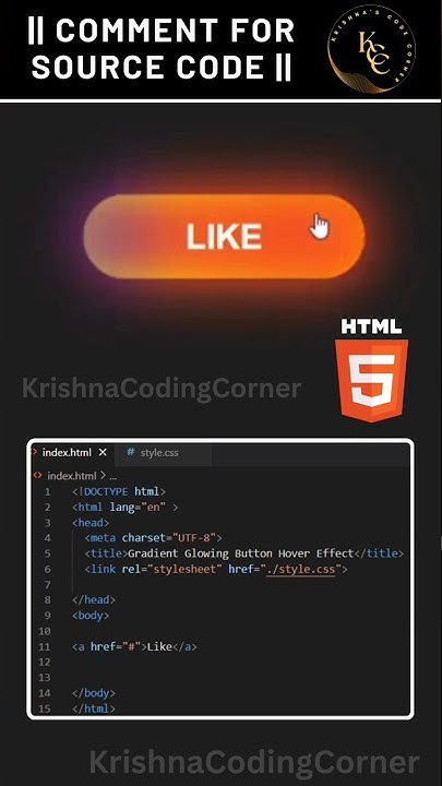 Glowing Gradient Button || HTML CSS || #htmlcss #shorts #css - YouTube