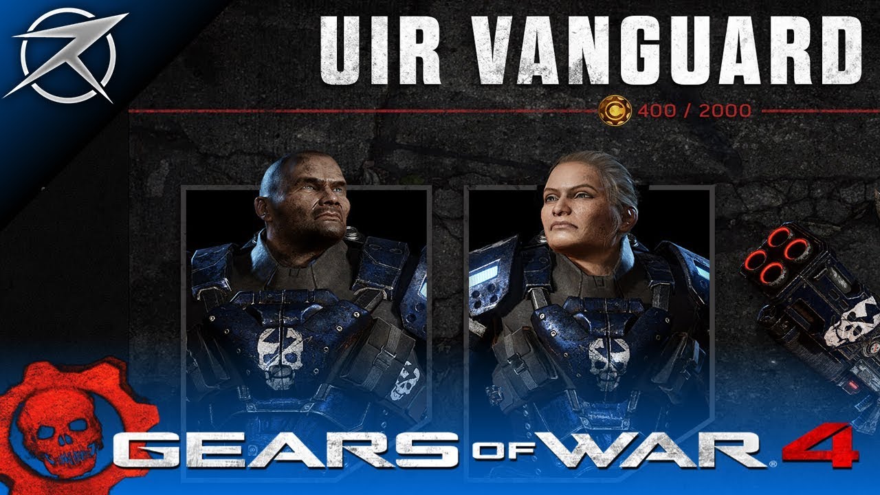 GEARS OF WAR 4 - NEW UIR Vanguard Characters, GEARSMAS 2018! TCA ...